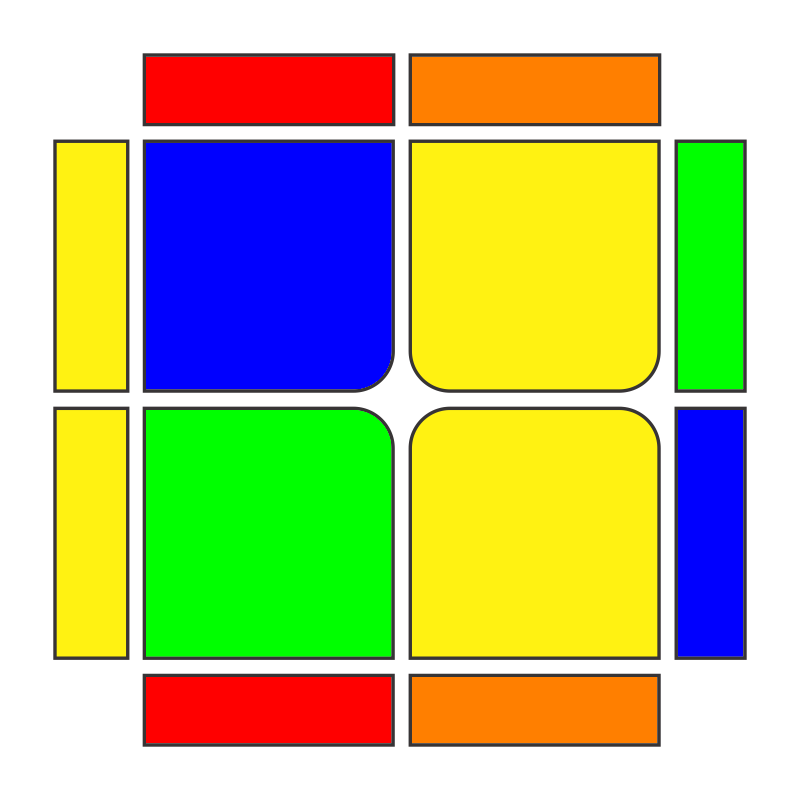 2x2 CLL Algorithms CLL 22 P Algorithm