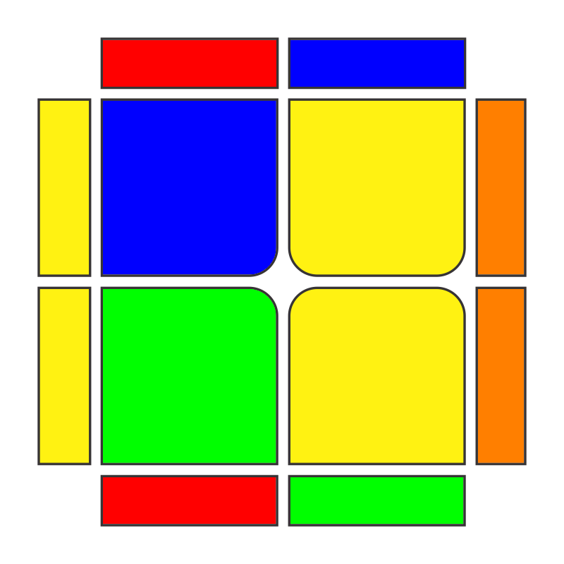 2x2 CLL Algorithms CLL 20 P Algorithm